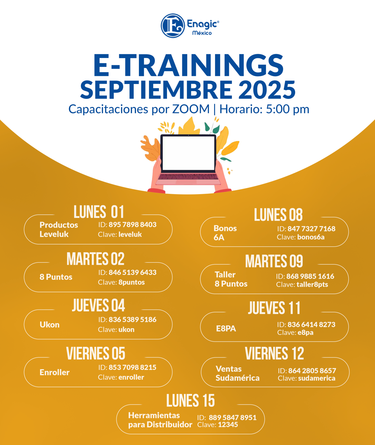 E-Trainings » Enagic México